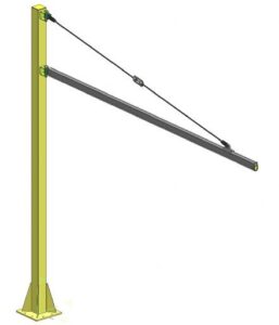 700 Series Jib Cranes - JR Enterprises